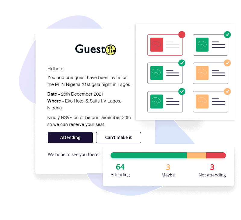Guestpin - Online RSVP | Guest Management & More